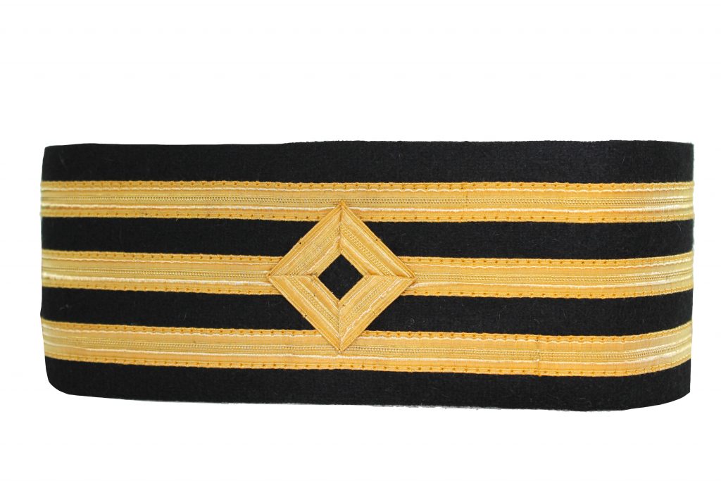 Chief Deck Officer Uniform Cuff Diamond 3/8 Braid – Miller Rayner