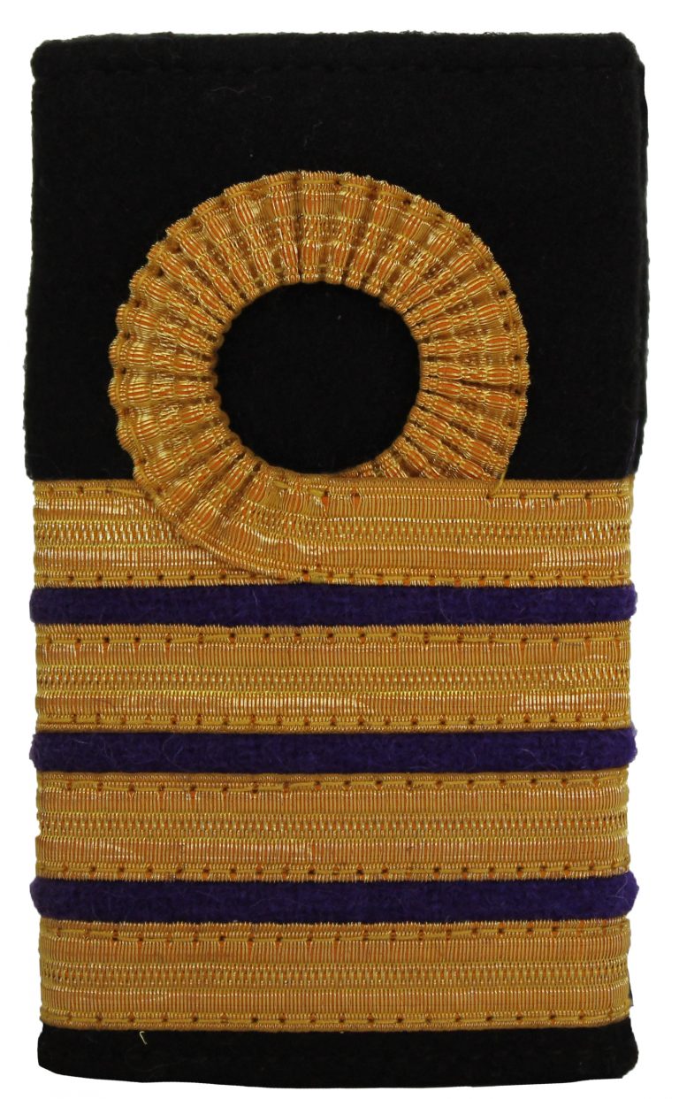 Chief Engineer Epaulette Curl 4 Rows 3/8 Braid and MN Purple – Miller ...