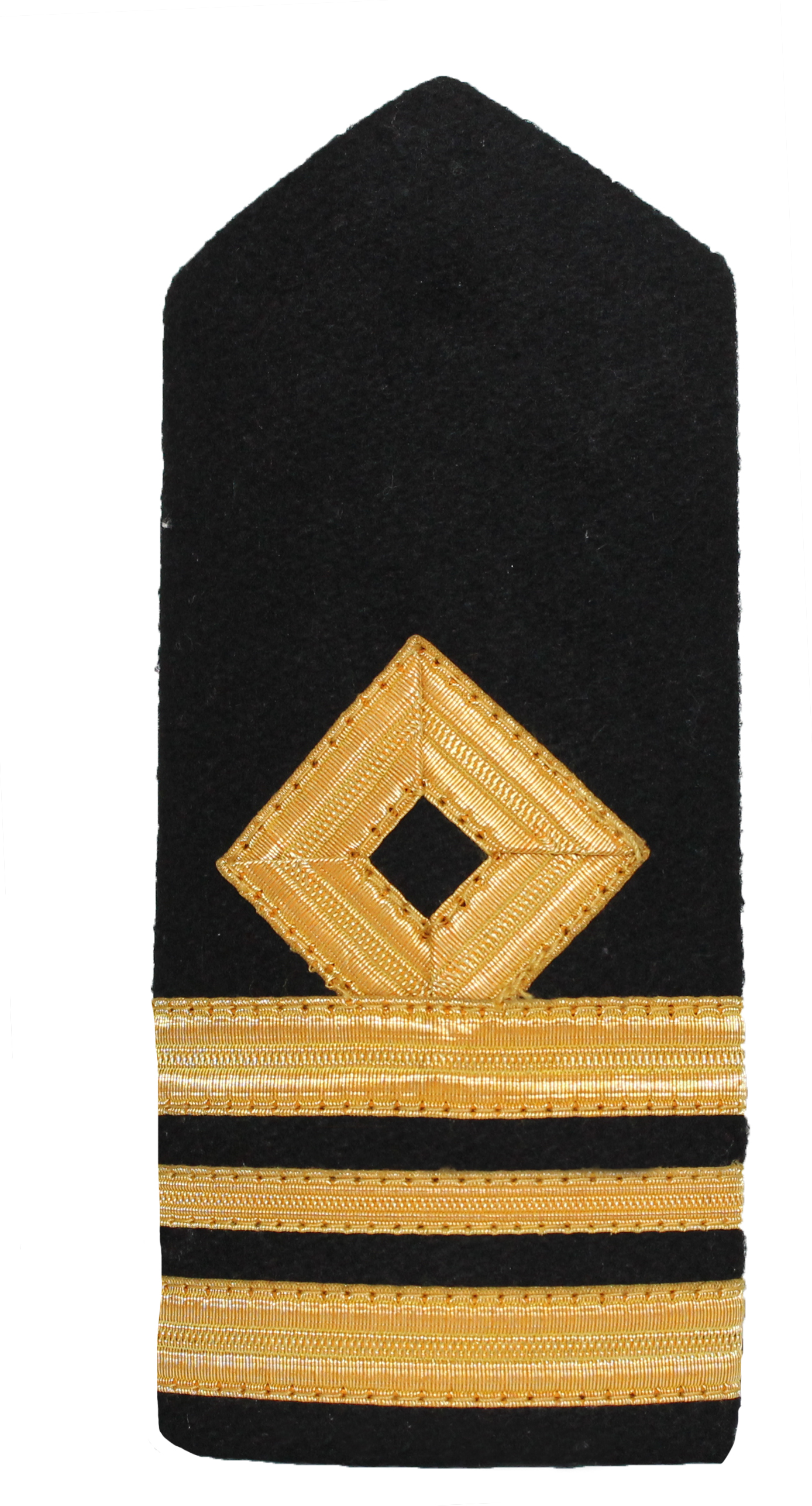 2nd Deck Officer Diamond Tucked Shoulder Board 2.5 Row – Miller Rayner