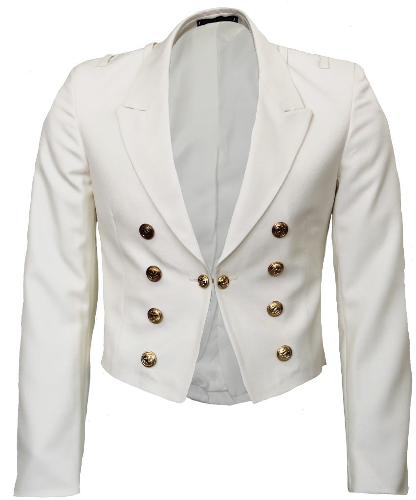 Cream Poly/Wool Mess Jacket – Miller Rayner