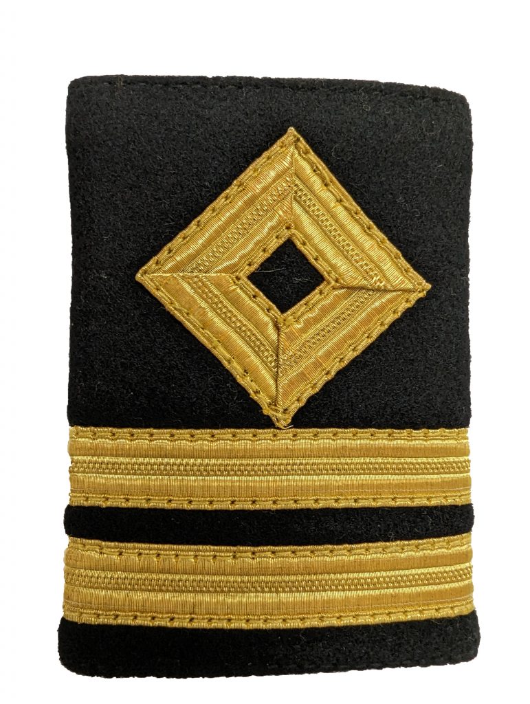 Second Officer Diamond Above 2 Rows 3/8th Epaulettes – Miller Rayner