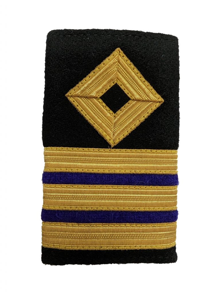 Engineer Diamond Above 3 Rows Epaulettes – Miller Rayner