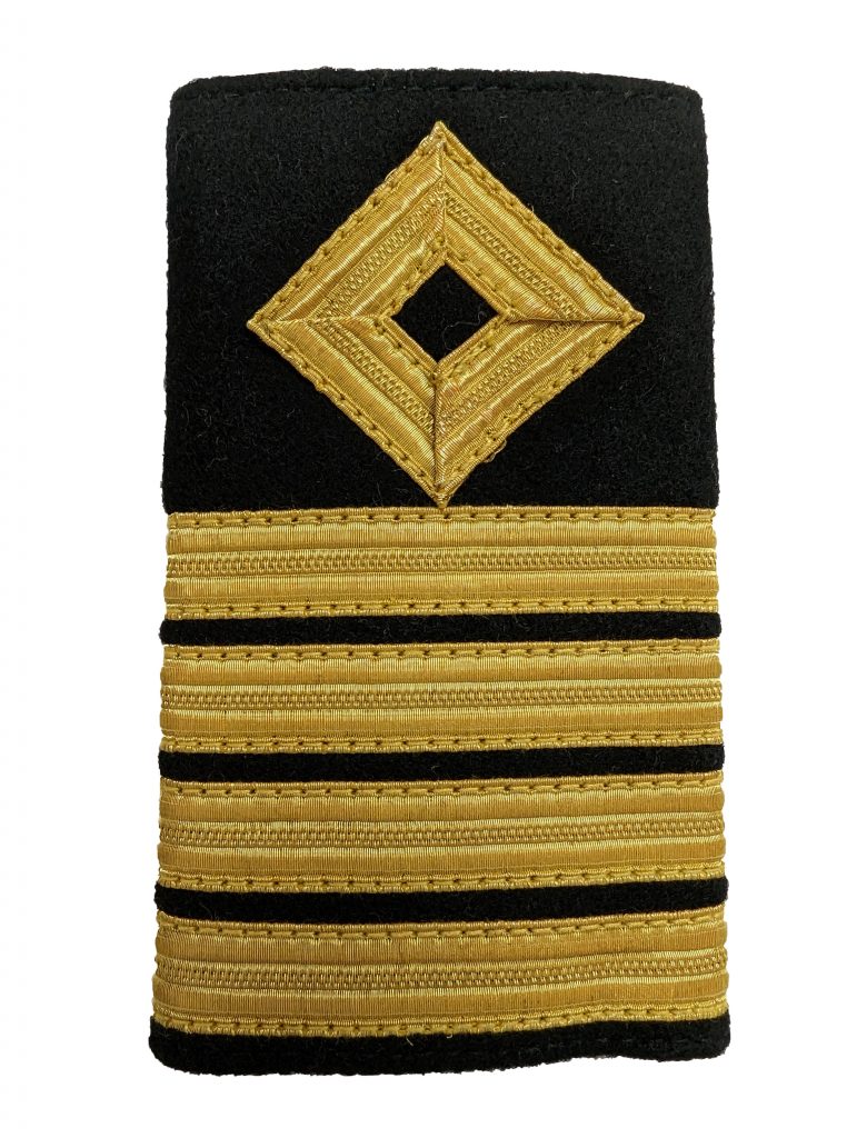 Captain Diamond Above 4 Rows 3/8th Epaulettes – Miller Rayner