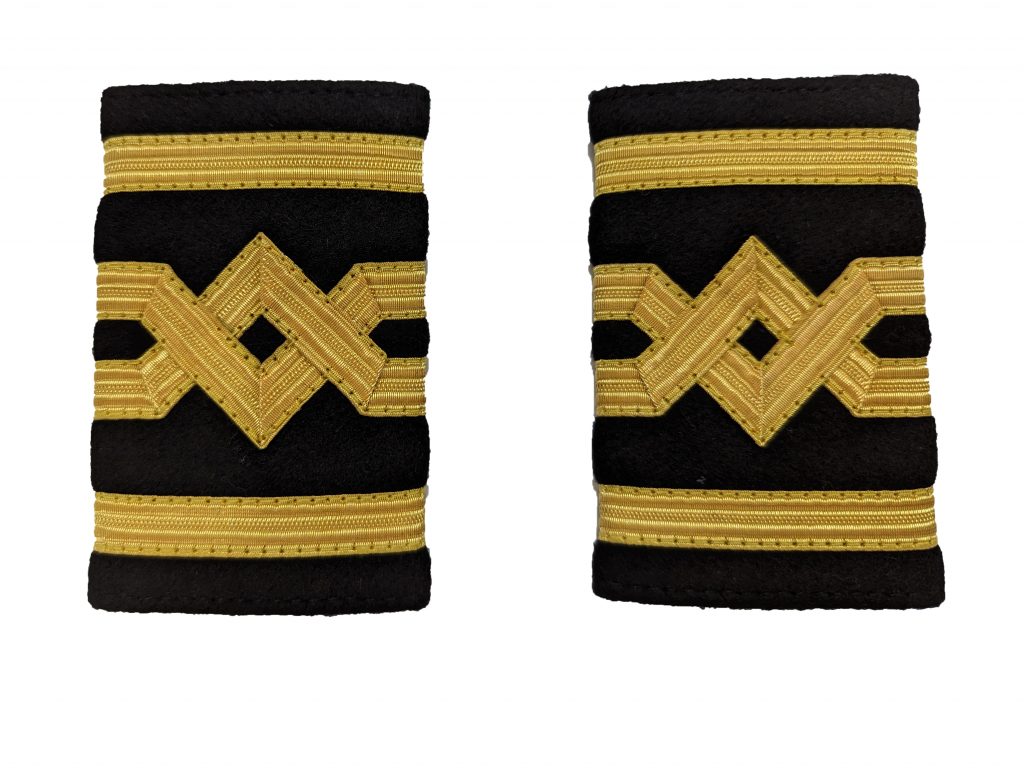 Masters Merchant Navy Epaulettes 3/8th – Miller Rayner