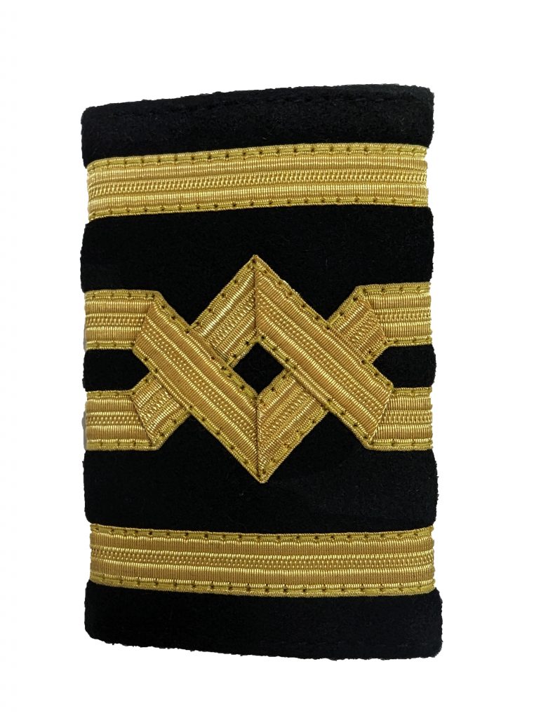 Masters Merchant Navy Epaulettes 3/8th – Miller Rayner